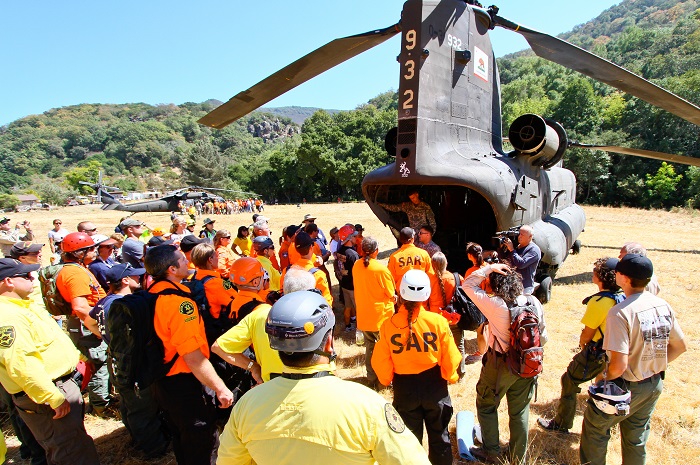 SAREX 2014 Helicopter Training | Cal OES News