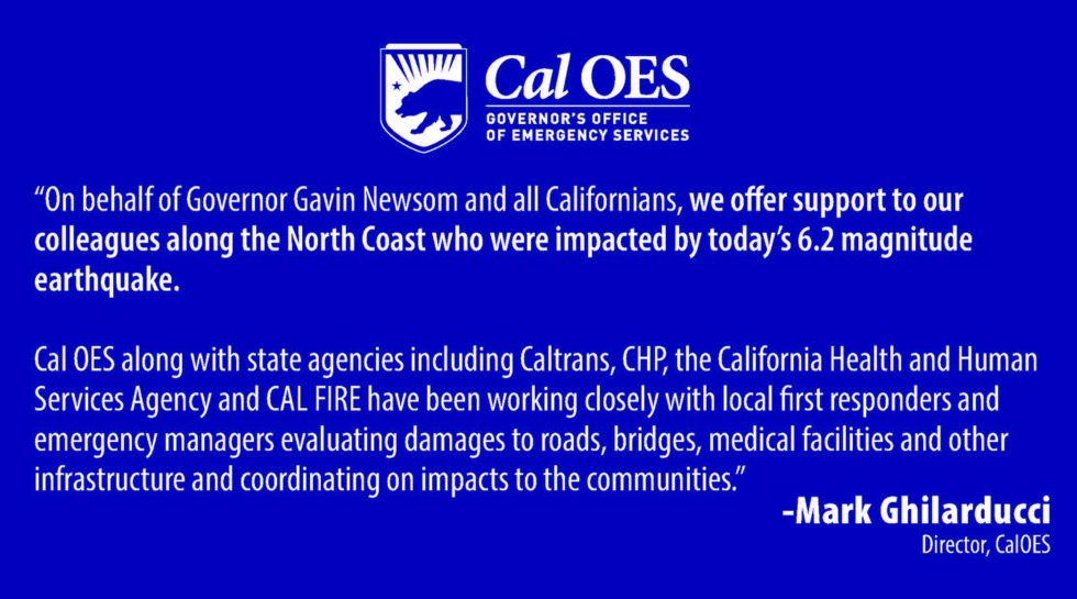 Press Releases | Cal OES News