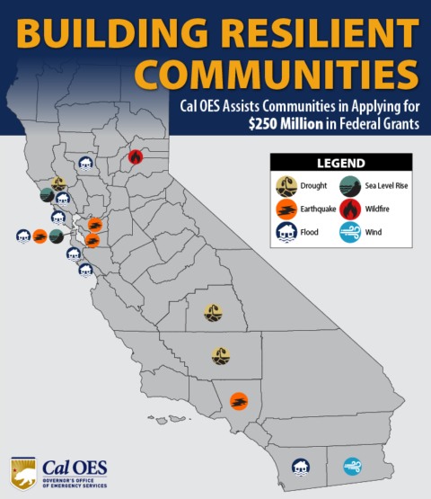 Cal OES Assists Local Communities in Applying for $250 Million in ...
